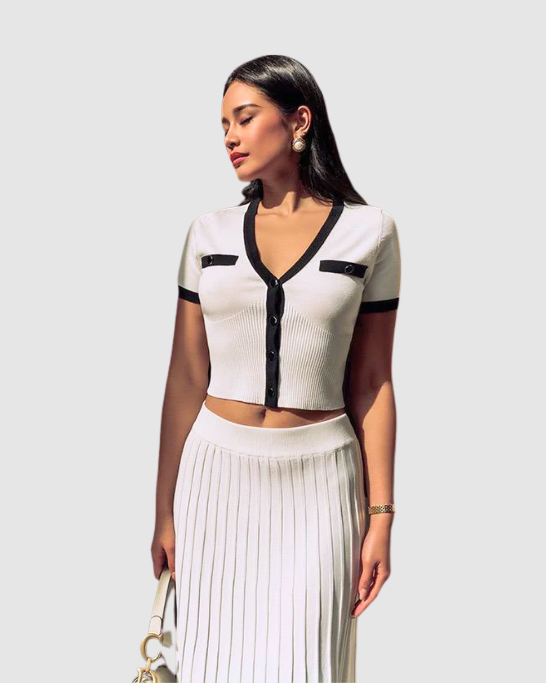 Shop Women's Knitted Co ord Set Online on Sale