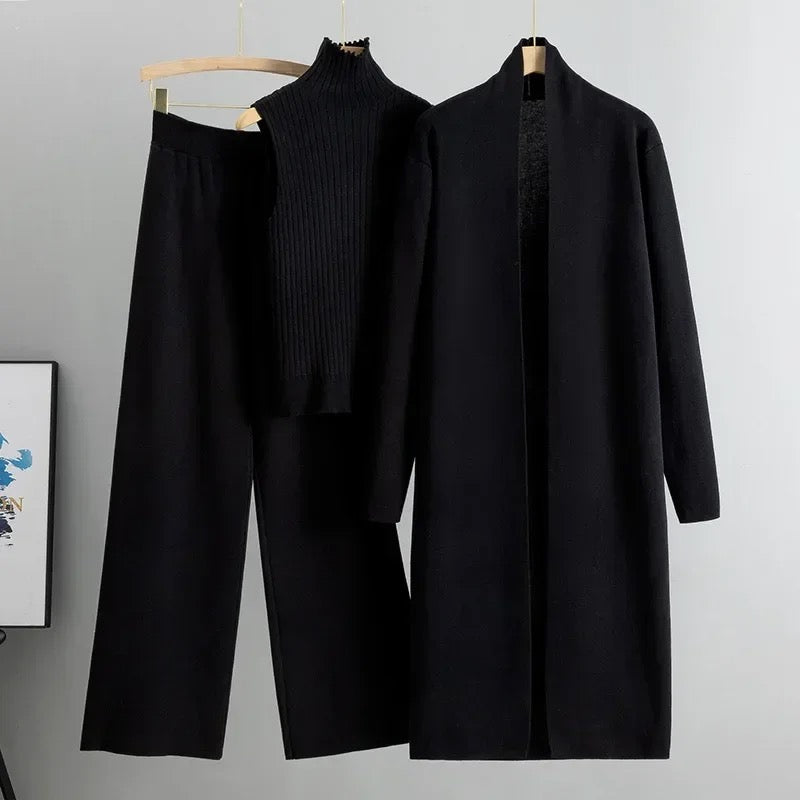 Buy Aubrey Luxe Winter Coord Set with Cape for Women Online in India on ...
