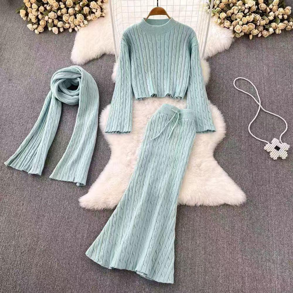 Buy Sal Luxe Winter Coord Set with Scarf Online in India on Miss Mosa
