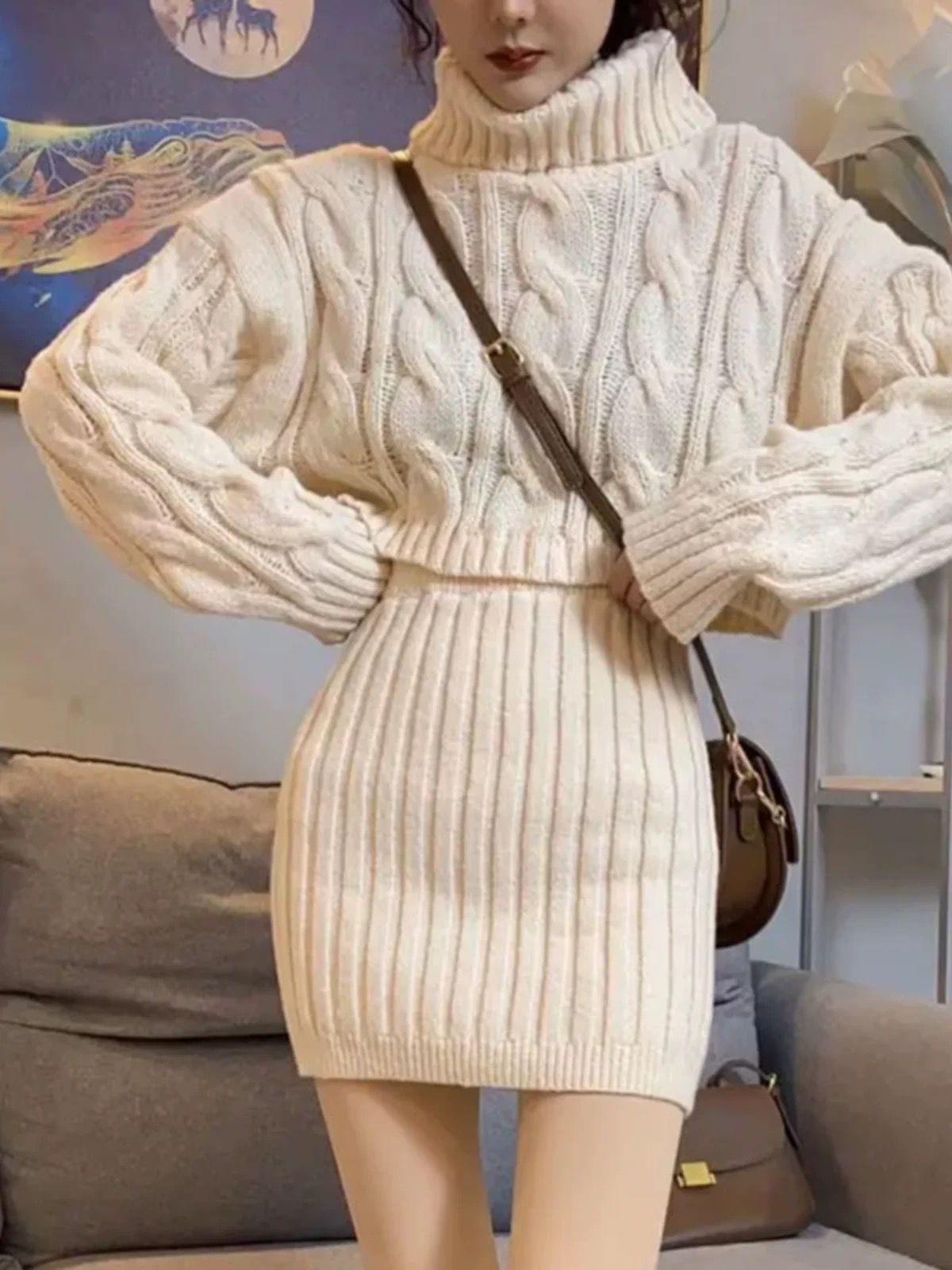 Buy Vienna Premium Winter Skirt Coord Set for Women Online in India ...