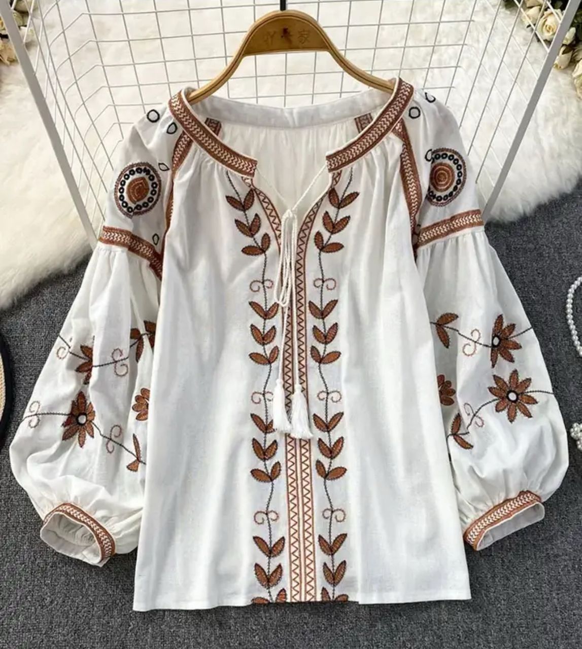 Buy Roma Embroidered Summer Top In White Online In India On Miss Mosa